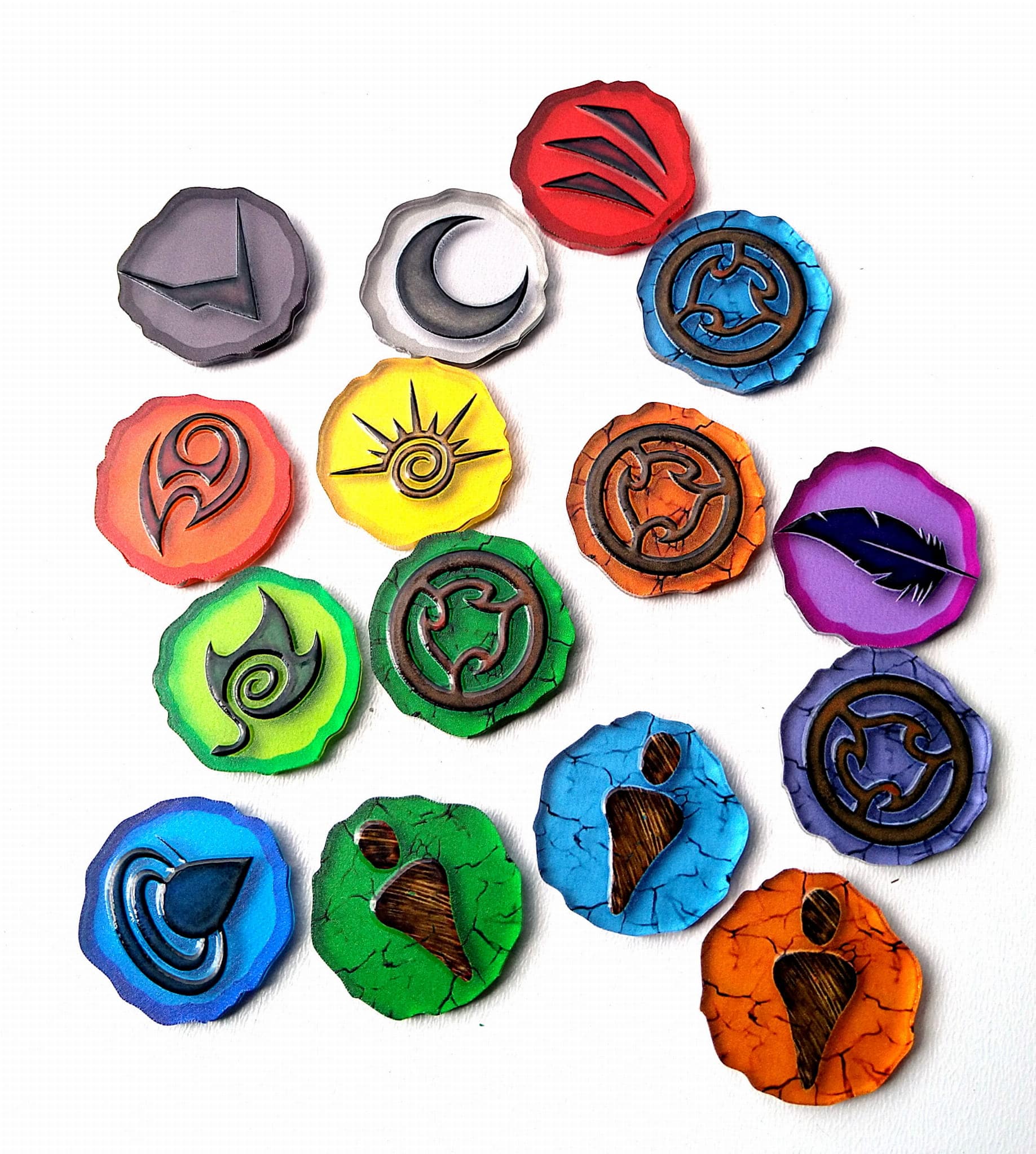 Poland Games Token and Markers: Spirit Island – Jagged Earth Token Set ...